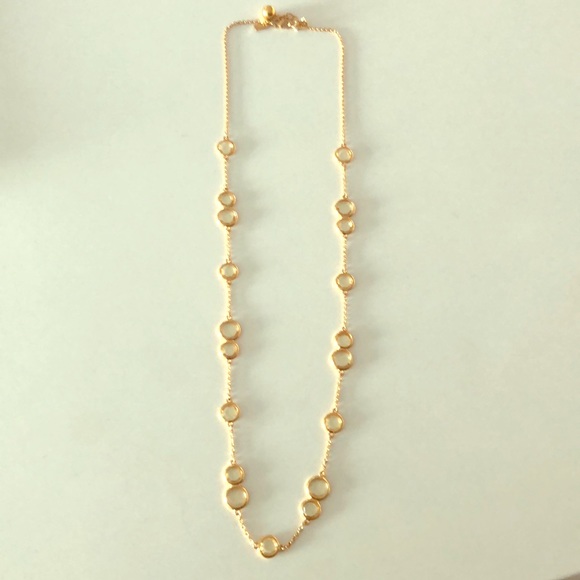 kate spade | Jewelry | Kate Spade Gold Plated Long Crystal Necklace ...